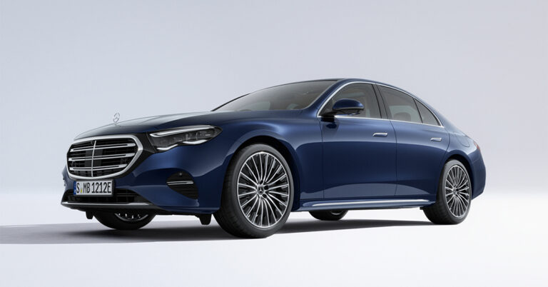 The new Mercedes-Benz E 200 Sedan. | News