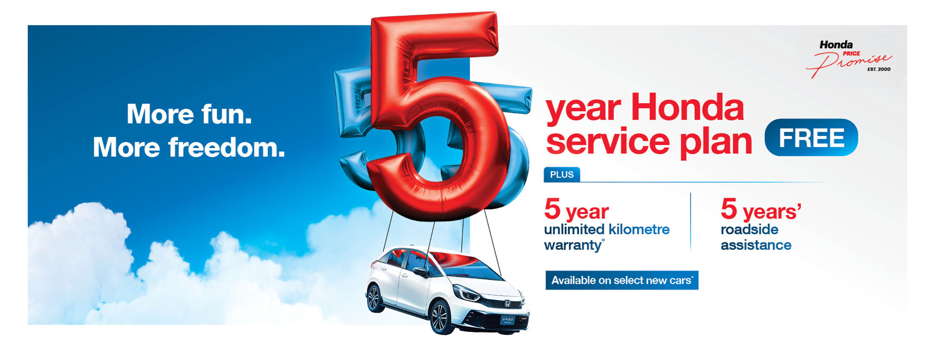 Honda, where you can expect a dedication to exceptional customer service.