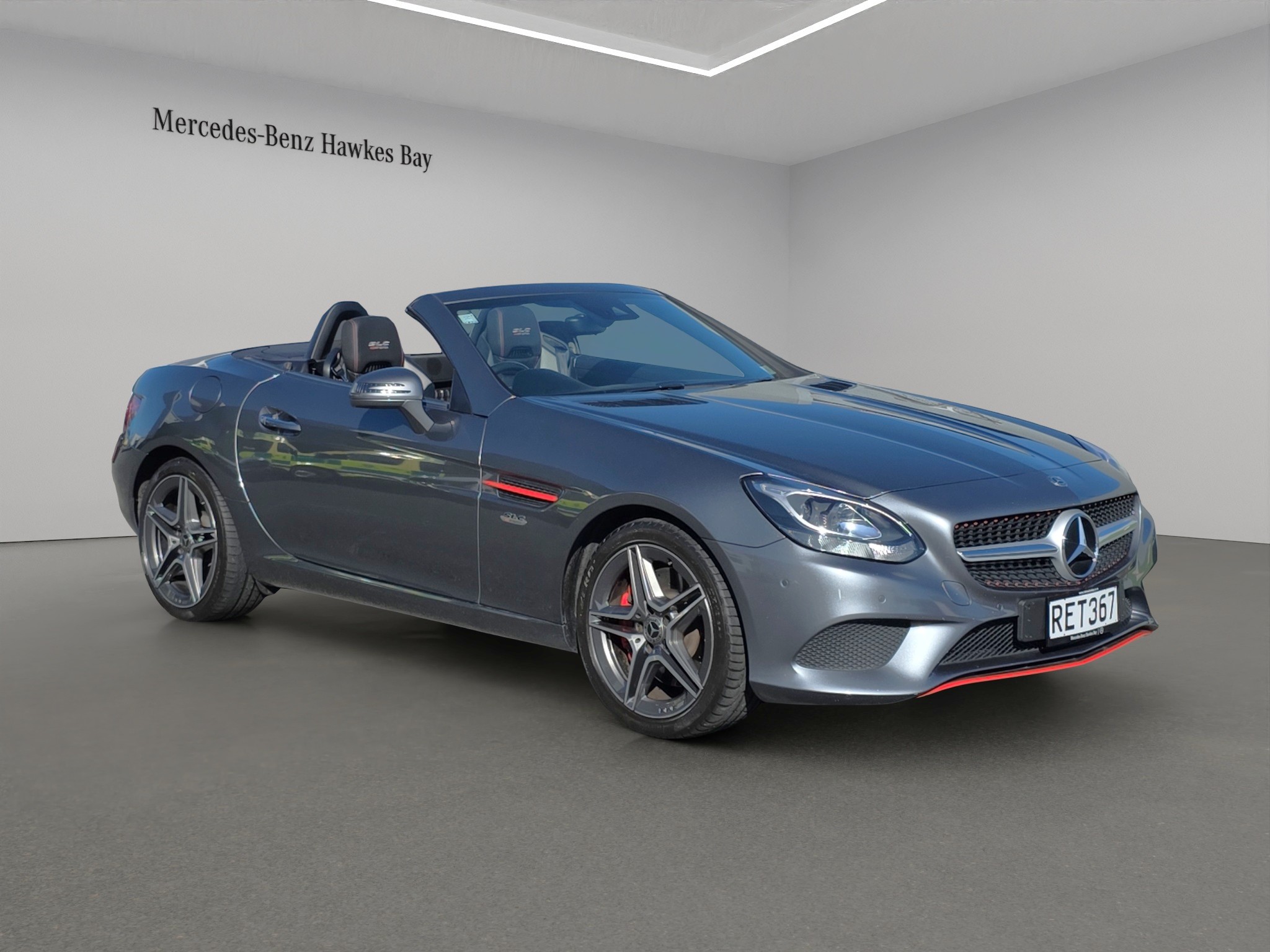 Mercedes-Benz SLC 180 2018 | NZ New 1.6 Turbo Convertable Carplay A/Auto